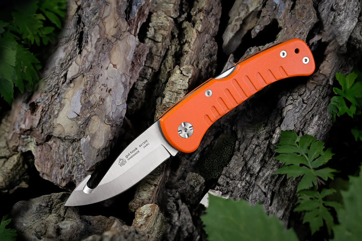 PUMA IP hunting pocket knife, orange, good hook – PUMA GmbH IP Solingen